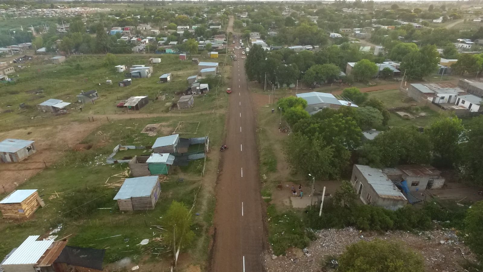 Intendencia bituminizó 500 metros de calle Ramírez en barrio Patulé ...