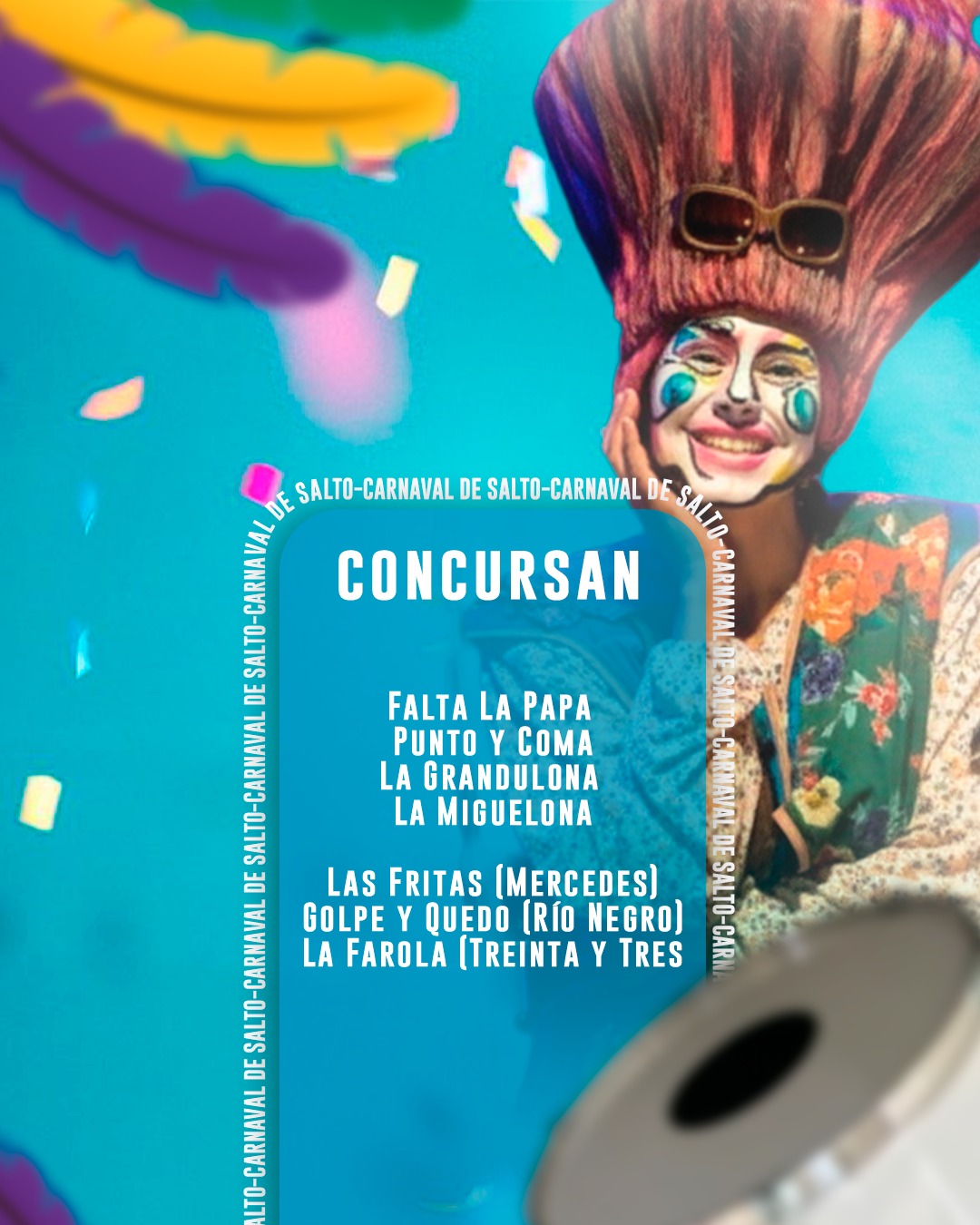 Carnaval de Salto 2026 – Cronograma General | Intendencia de Salto